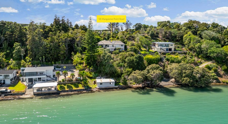 Free property data for 58 Manganese Point Road, Whangarei - homes.co.nz